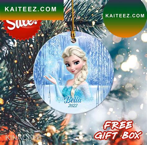 Elsa Frozen Disney Christmas Ornament Kaiteez