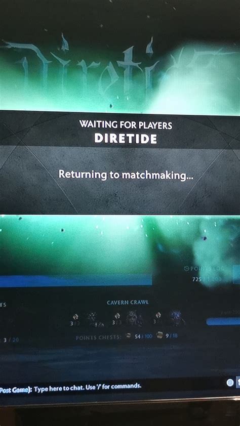 Bug Stuck Into Waiting Players Rdota2