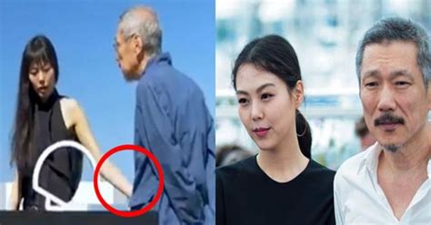 손이 어딜로 홍상수♥김민희 근황 공식석상에서 보인 소름돋는 행동
