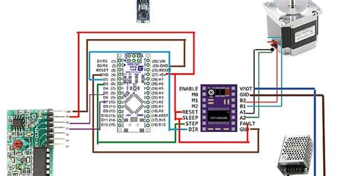 RF Remote Controlling Stepper Motor Wiring Motors Mechanics Power And CNC Arduino Forum