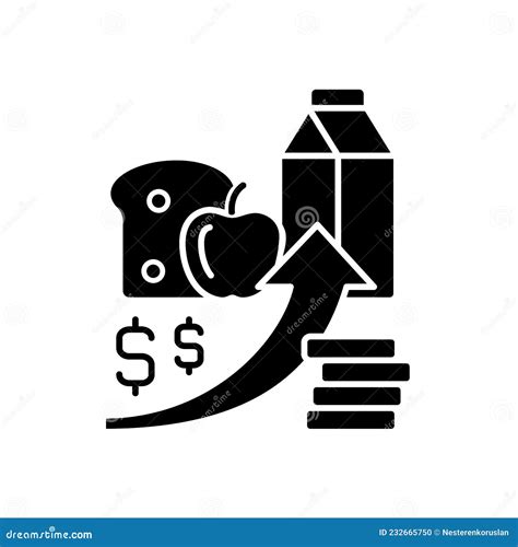 Food Insecurity Linear Icon For Dark Theme Vector Illustration