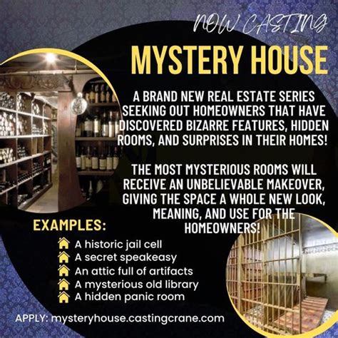 Casting For Mystery House People Who Found Surprises In Their Homes