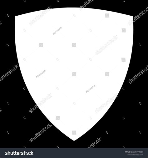 Shield Plain Symbol Logo Code Arms Stock Vector Royalty Free Shutterstock