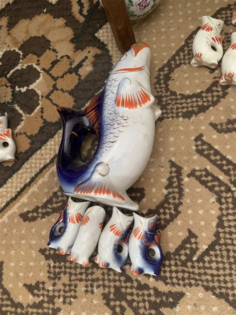 Фарфорові статуетки Рибки різні 500 грн Колекціонування Теребовля на Olx