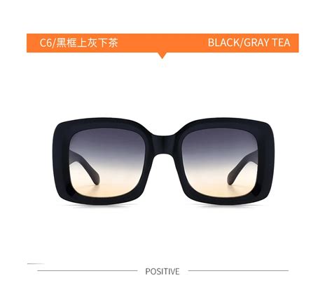 Mejores 9105 Big Square Frame Fashion 2021 New Sunglasses Plastic Sun