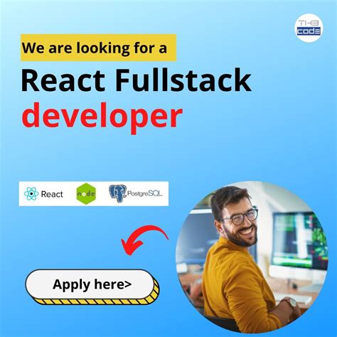 We Search React Fullstack Developer Remoto The Product Is The Software Development Framework