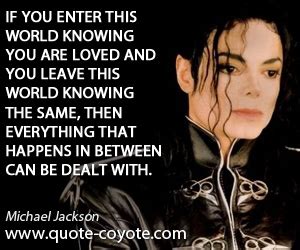 Michael Jackson Quotes About Love Quotesgram