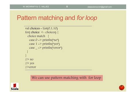 Scala Pattern Matching Concepts And Implementations Pdf