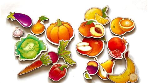 ФРУКТЫ и ОВОЩИ для Детей Учим названиеФРУКТОВ и ОВОЩЕЙ Развивающее видео для детей Youtube