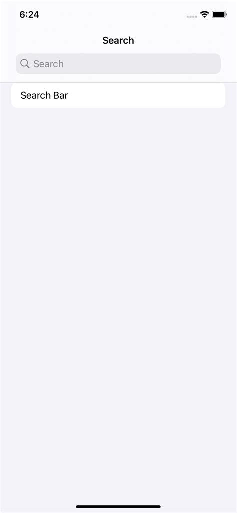 Swift Swiftui Searchable In Ios 15 Navigationbardrawer