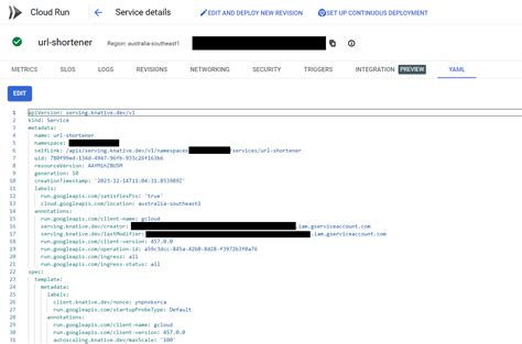 Deploying Cloud Run With Service YAML AJP Cloud Blog