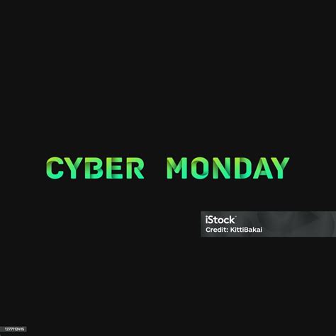 어두운 배경 벡터 일러스트와 접힌 종이 단어 사이버 먼데이 개체 그룹에 대한 스톡 벡터 아트 및 기타 이미지 개체 그룹