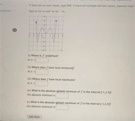 Solved If There Are No Such Values Type Dne If There Are