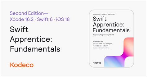 Swift Apprentice Fundamentals Kodeco Codesanitize