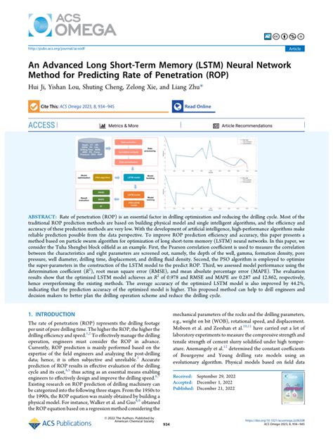 Pdf An Advanced Long Short Term Memory Lstm Neural Network Method