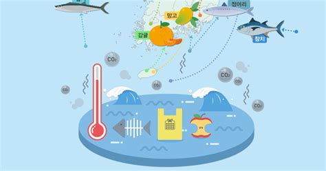 기후 위기는 먹거리 지도 어떻게 바꿨나 기후위기 인포그래픽