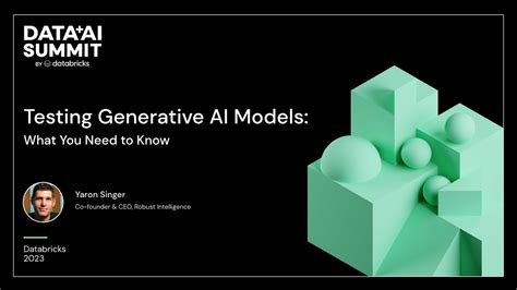 Testing Generative Ai Models What You Need To Know Youtube