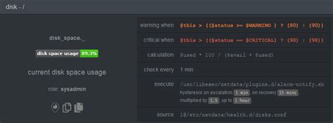 Disk Warn Calculation Question · Issue 10127 · Netdatanetdata · Github