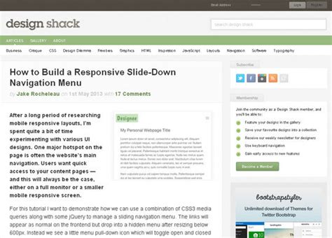 Responsive Design Tutorials And Guides