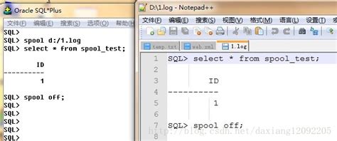 Oracle Spool用法oracle Spool的用法 Csdn博客