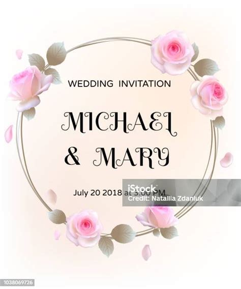 결혼식 초대장입니다 꽃입니다 장미입니다 꽃 배경입니다 잎입니다 꽃 봉 오리입니다 핑크 프레임입니다 식물 패턴입니다 0명에 대한 스톡 벡터 아트 및 기타 이미지 Istock