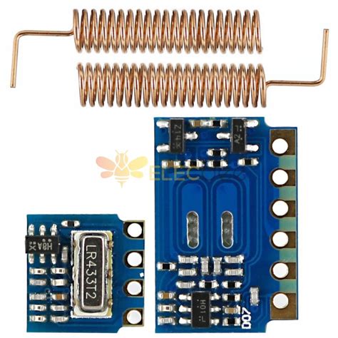 20 件 Rf 315mhz 用于发射器接收器模块 Rf 无线链接套件 40 件弹簧天线 用于 Arduino 的 Open Smart