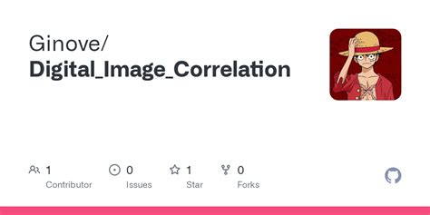 Github Ginove Digital Image Correlation