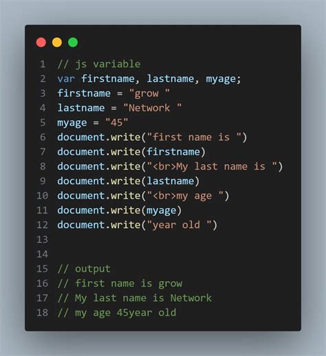 Muhammad Saifullah On Linkedin Javascriptvariable Jsvariable Webdevelopment Variable