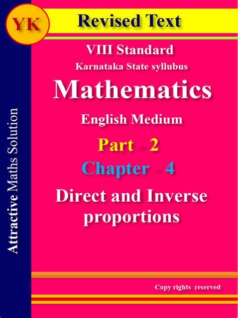Direct And Inverse Proportion Pdf Speed Ratio