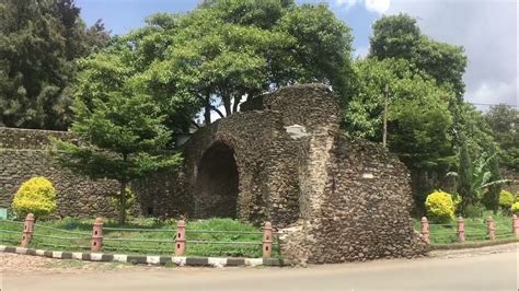 የአፄ ፋሲል ቤተ መንግስት እና ጎንደር ከተማ City Of Gonder Atse Fasil Palace Ethiopia Ethiopian Gonder
