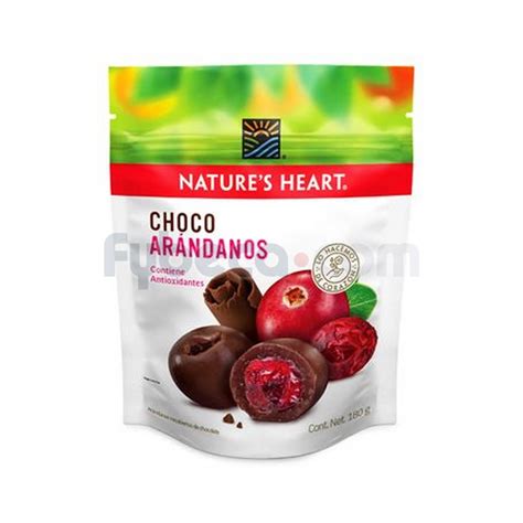 Choco Arándanos Natures Heart 180 G Fybeca