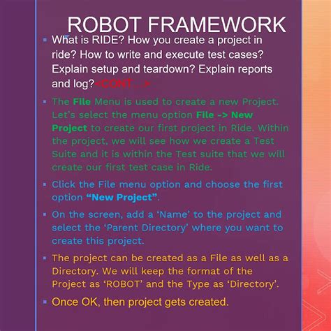 Tcs Python Robot Framework Interview Questions And Answers