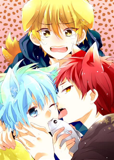 Ichi Kotoko Akashi Seijuurou Kise Ryouta Kuroko Tetsuya Kuroko No