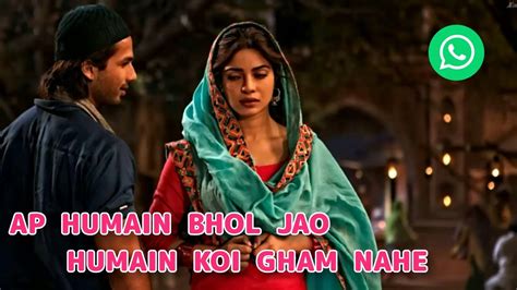 Khuda Ne Jab Tujhy Banaya Hoga Ap Humain Bhol Jao Whatsapp Status
