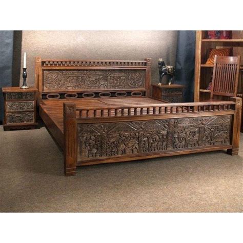 Wholesale High Quality Modern Luxury Bed Furniture Living Home Wooden