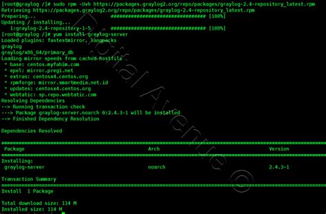 INSTALL AND CONFIGURE GrayLog SERVER ON CENTOS