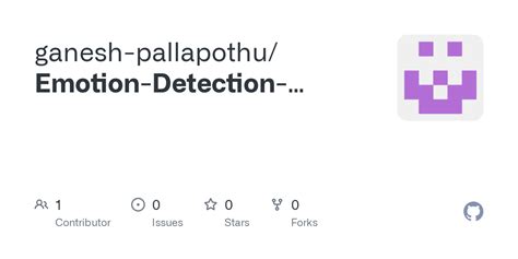 Github Ganesh Pallapothuemotion Detection System
