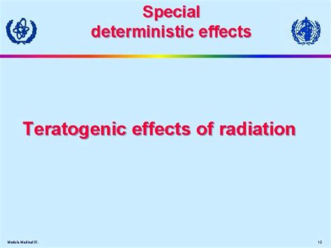 Doseeffect Curves Deterministic And Stochastic Effects Of Radiation