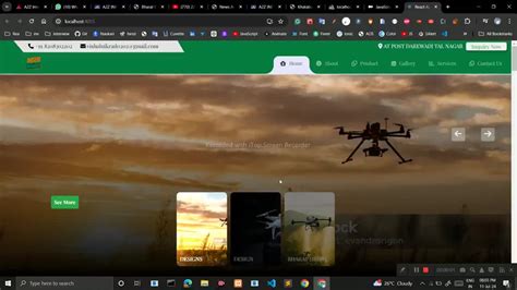 Developed Bharat Drone E Commerce Website Sameer Palve Posted On The