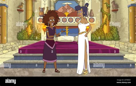 Krapopolis Right Deliria Voice Hannah Waddingham Prince Hippo