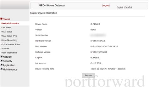 Alcatel Lucent G 240w B Router Port Forwarding Guide
