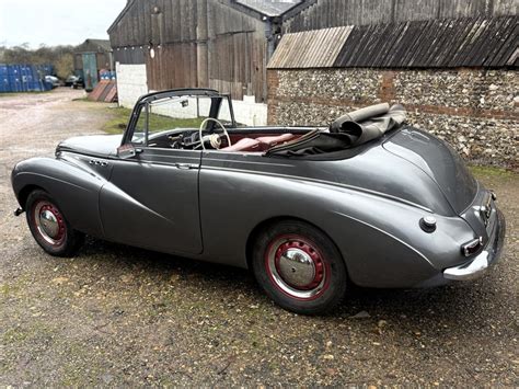 1955 Sunbeam Talbot 90 Mark Iii Drop Head Coupe Grey Manual 4 Speed