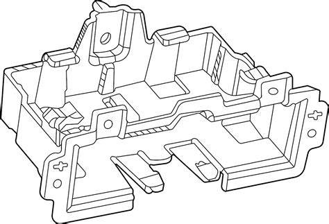Buick Envision Bracket Serial Data Gateway Module 84758055