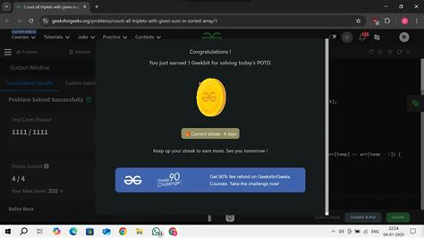 Day 3 Solving Potd From Leetcode And Geeksforgeeks By Nidhaahmed