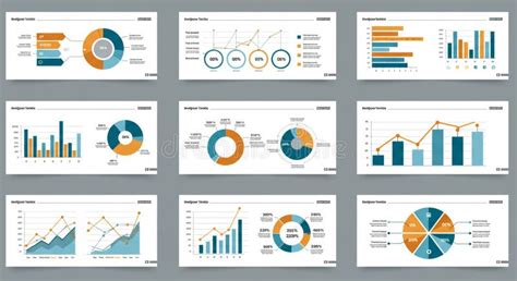 infographic presentation showcasing various data visualization elements