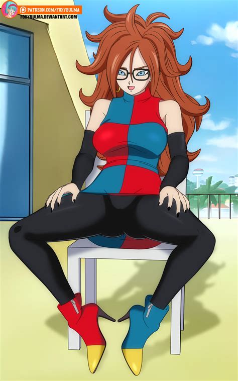 Android 21 By Foxybulma On Deviantart