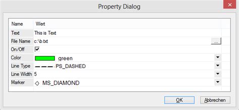 DialogBox UniPlot Documentation