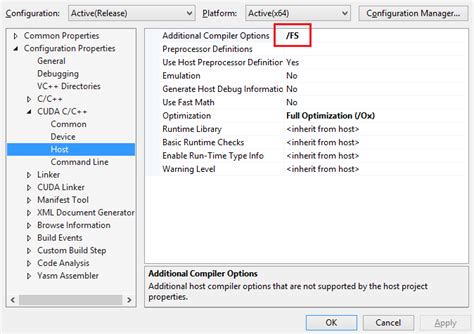 Building Cuda Kernels In Parallel In Vs2013 Cuda Programming And