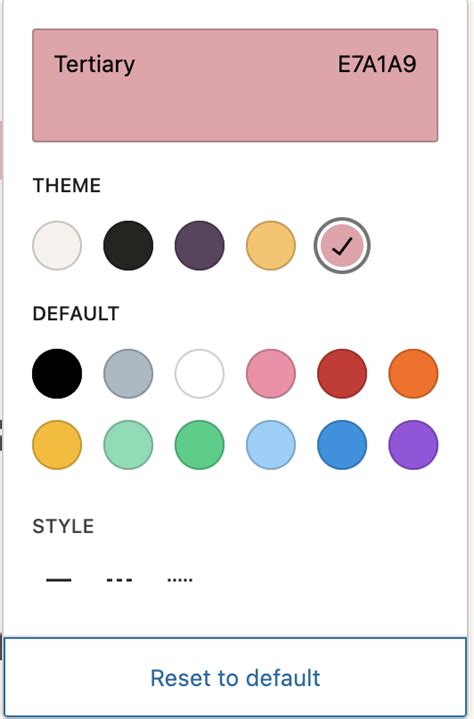 Border And Shadow Settings Overview Documentation