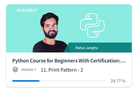 Starting My Python Journey With Scalar Academy Kriti Ahlawat Posted